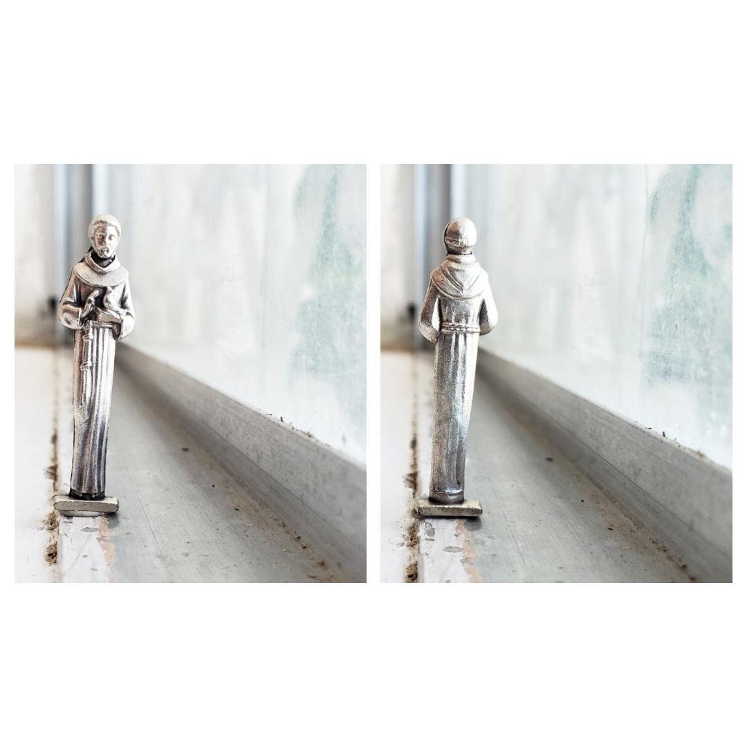 Mini Saint Francis Statue - Etsy