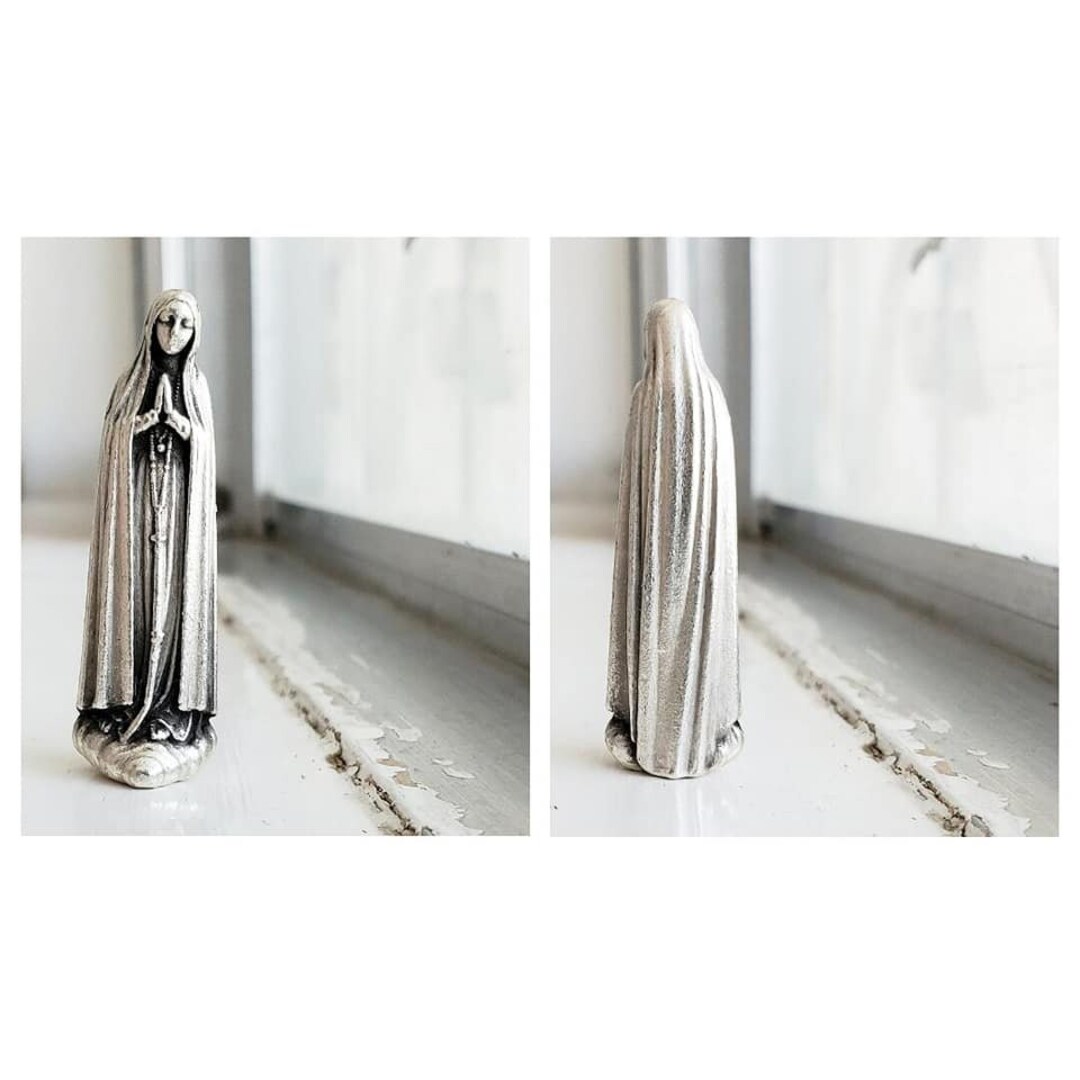 Mini Our Lady of Fatima Statue - Etsy