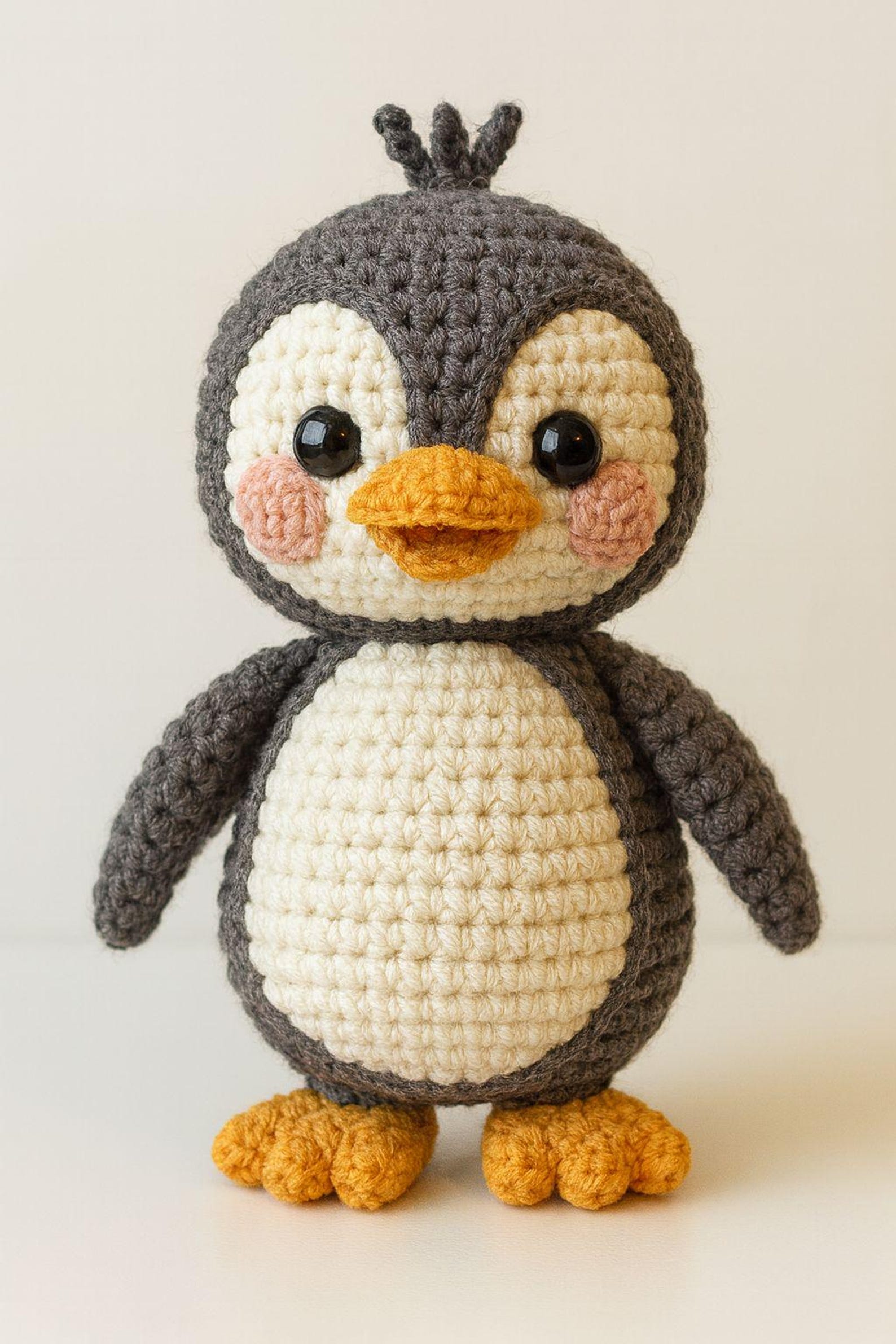 Amigurumi Penguin Crochet Pattern | Easy Beginner Toy (PDF) - Etsy