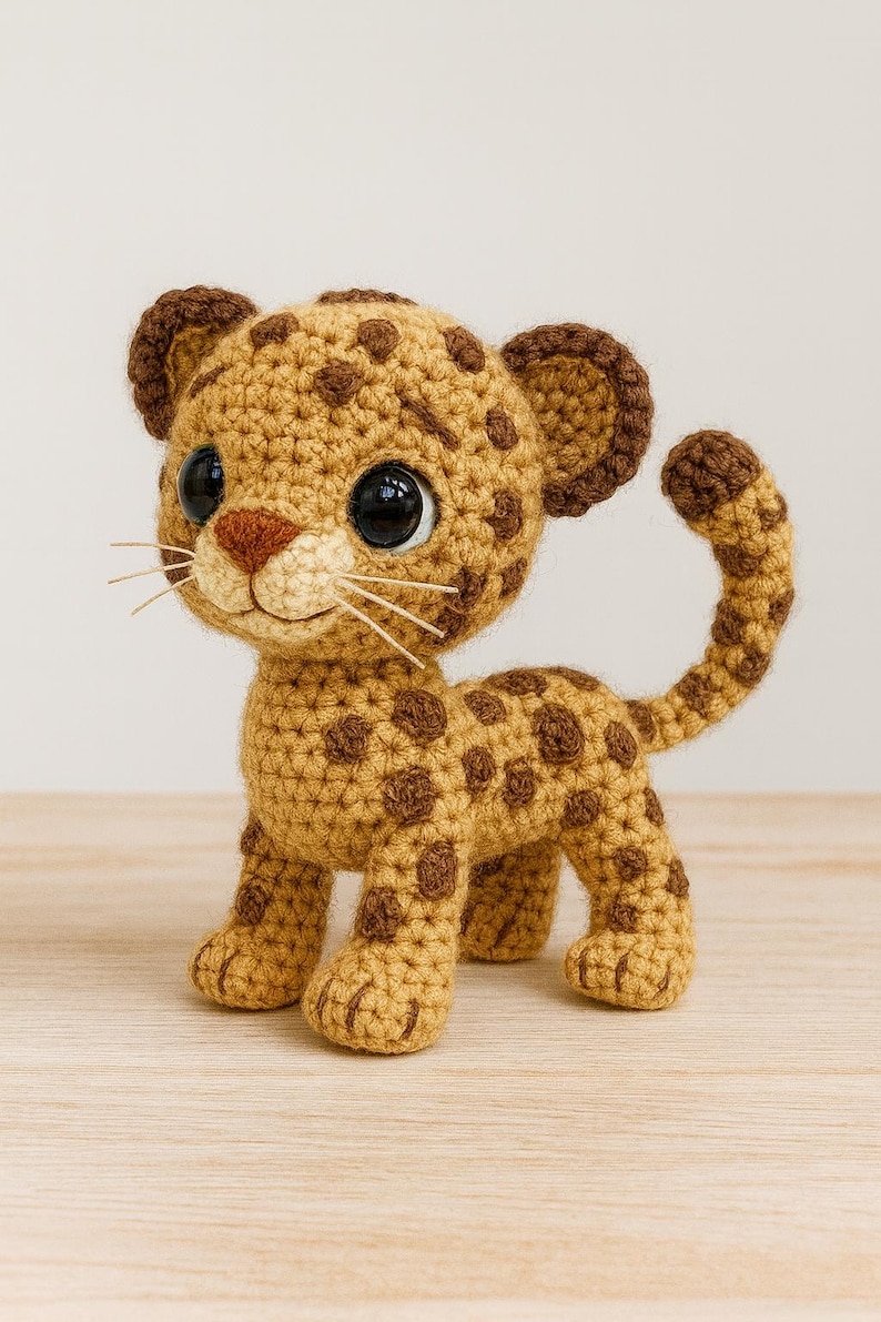 Amigurumi Leopard Crochet Pattern: Easy Plush Toy (PDF Pattern) - Etsy