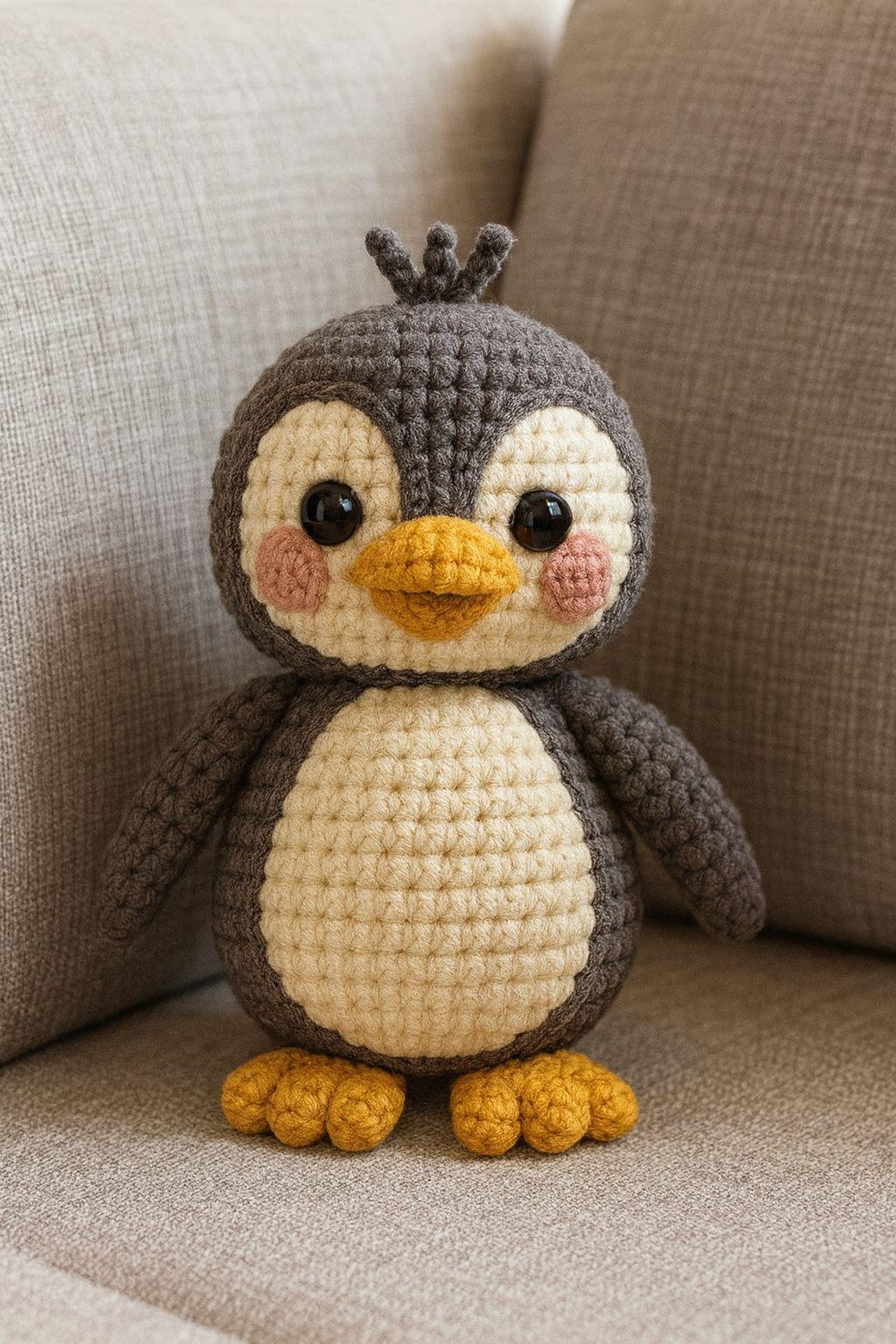 Amigurumi Penguin Crochet Pattern | Easy Beginner Toy (PDF) - Etsy