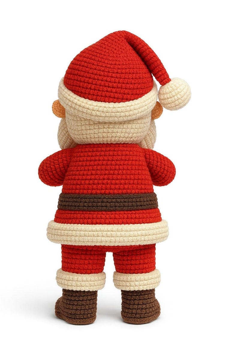Handmade Amigurumi Santa Claus Doll | Crochet Christmas Toy - Etsy