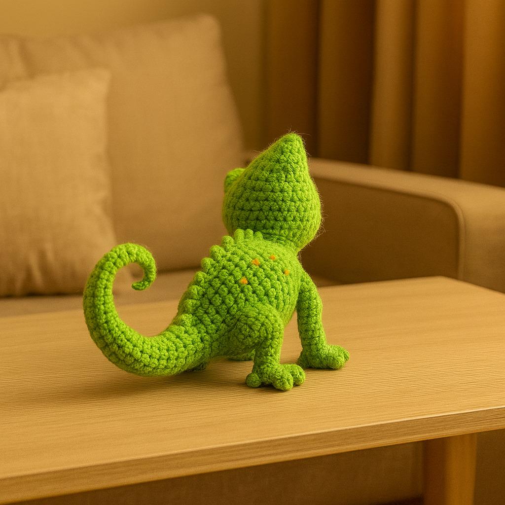 Chameleon Amigurumi Crochet Pattern: Lizard Toy Tutorial (PDF Download ...