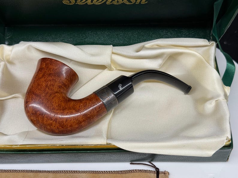 Peterson Sherlock Holmes “original” Briar Bent Dublin Pipe – Slightly ...