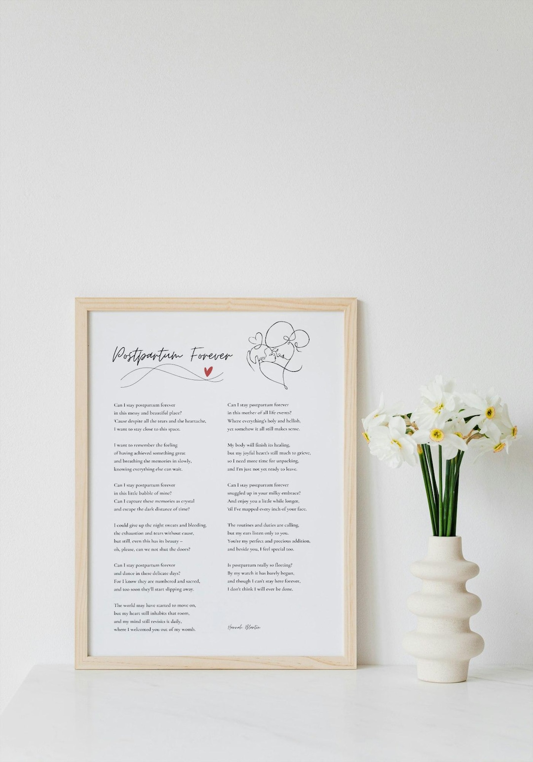 Postpartum Forever Poem Digital Download - Etsy