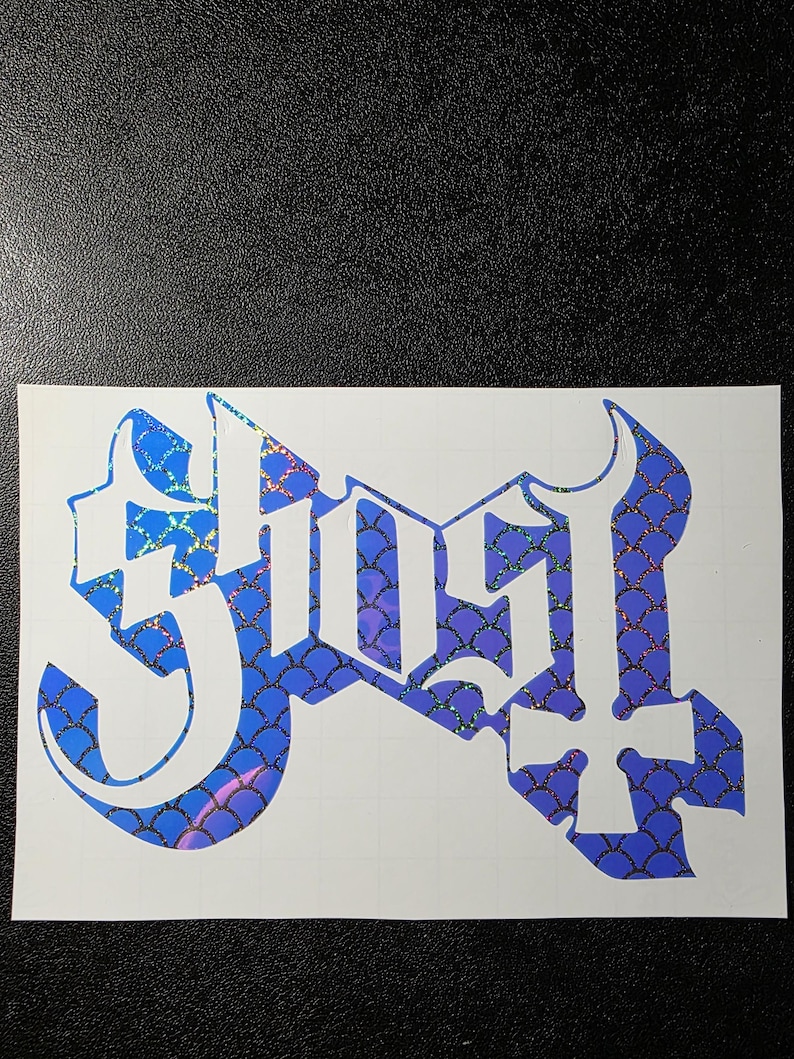 Ghost Band Car Decal - Etsy