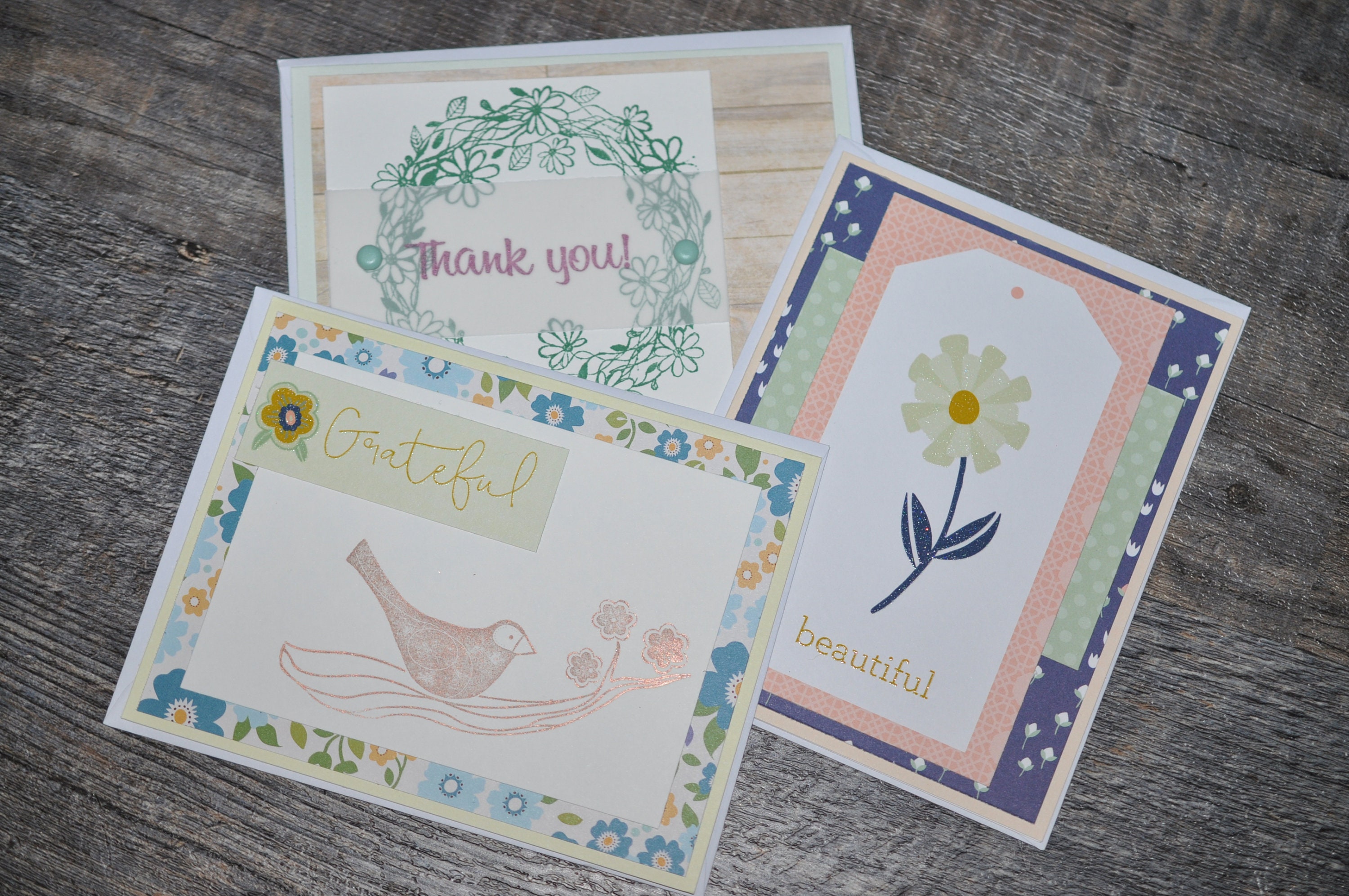 Assorted Uplifting Greeting Cards 3pk - Etsy.de
