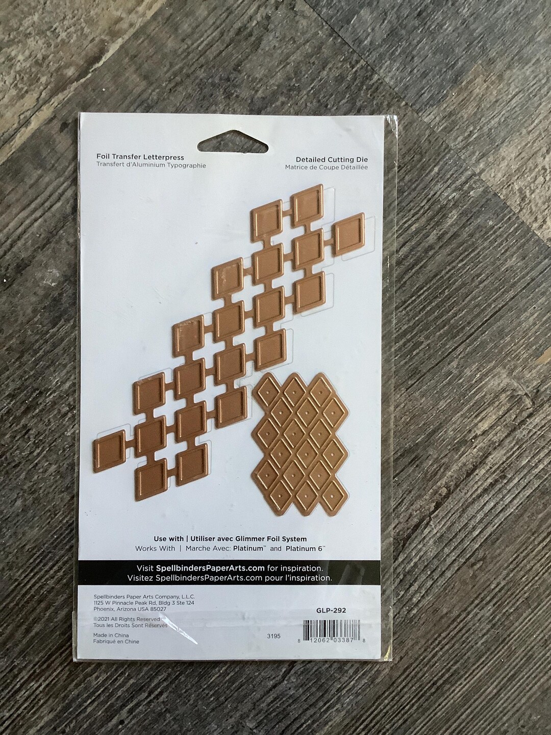 Spellbinders Diamonds Glimmer & Cutting Die Set - Etsy