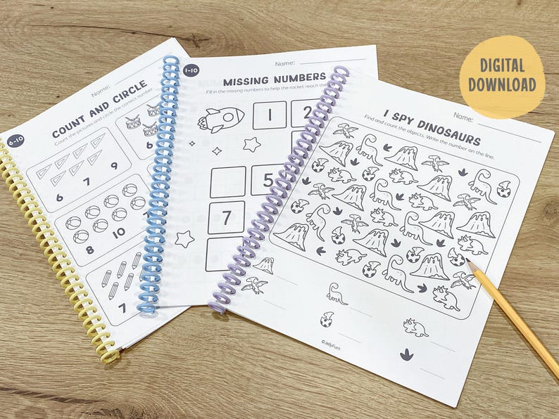 Number of the Week Printable Worksheets, Number Worksheets 1–10, Number ...