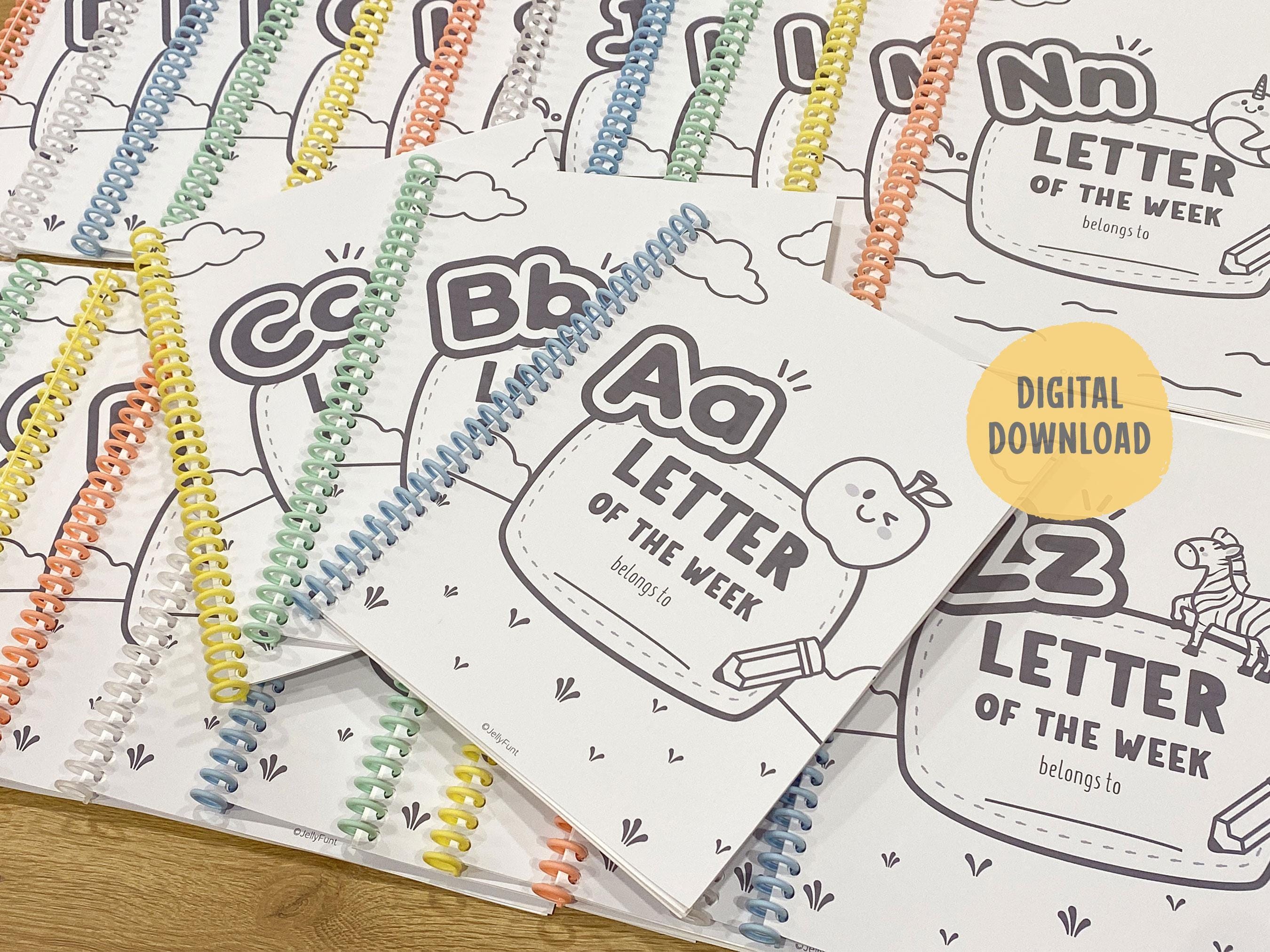 Letter of the Week Printable Worksheets, Alphabet Tracing, Alphabet ...