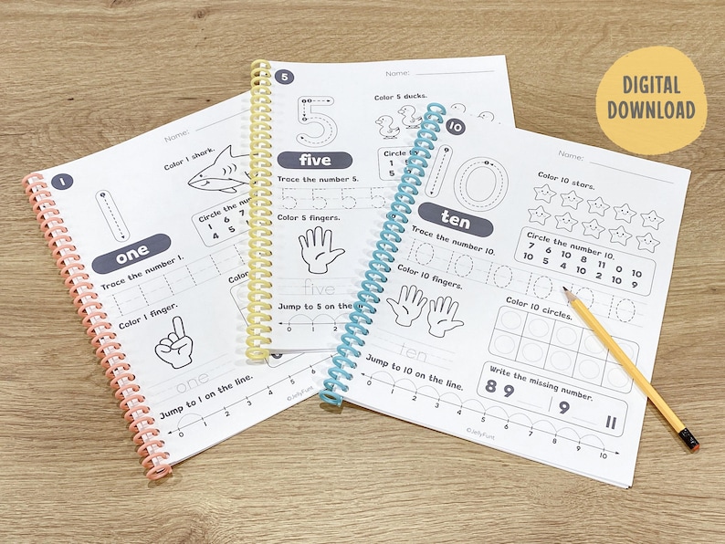 Number of the Week Printable Worksheets, Number Worksheets 1–20, Number ...