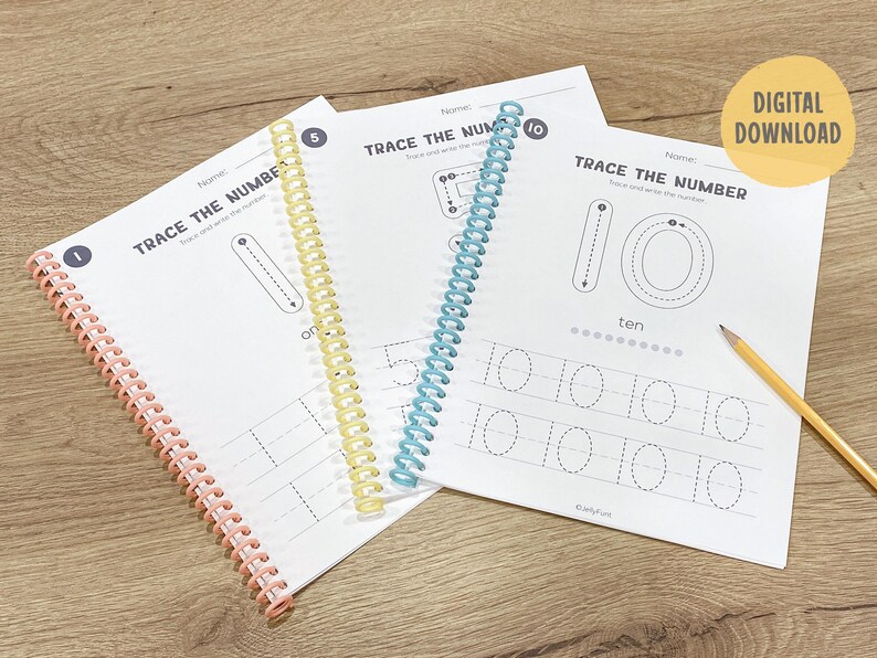 Number of the Week Printable Worksheets, Number Worksheets 1–10, Number ...