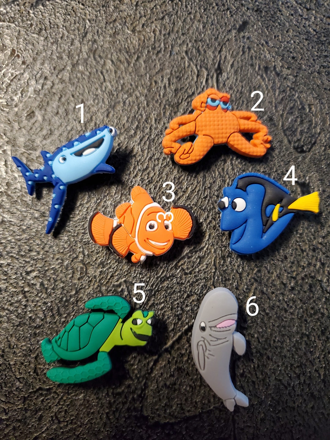 Finding Nemo Shoe Charm Shoe Charms Dory Disneyworld Disneyland Shoe ...