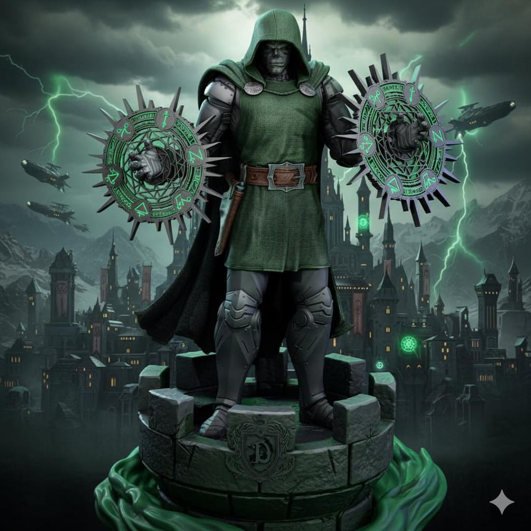 Dark Armor Overlord STL Model – Printable Battle Suit Villain Statue ...