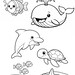 Ocean Animals Coloring Pages for Kids | Sea Life Printable (PDF) - Etsy