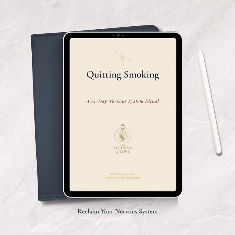 Quit Smoking Ritual | 21-day Smoke-free Reset | Craving Release PDF - Etsy