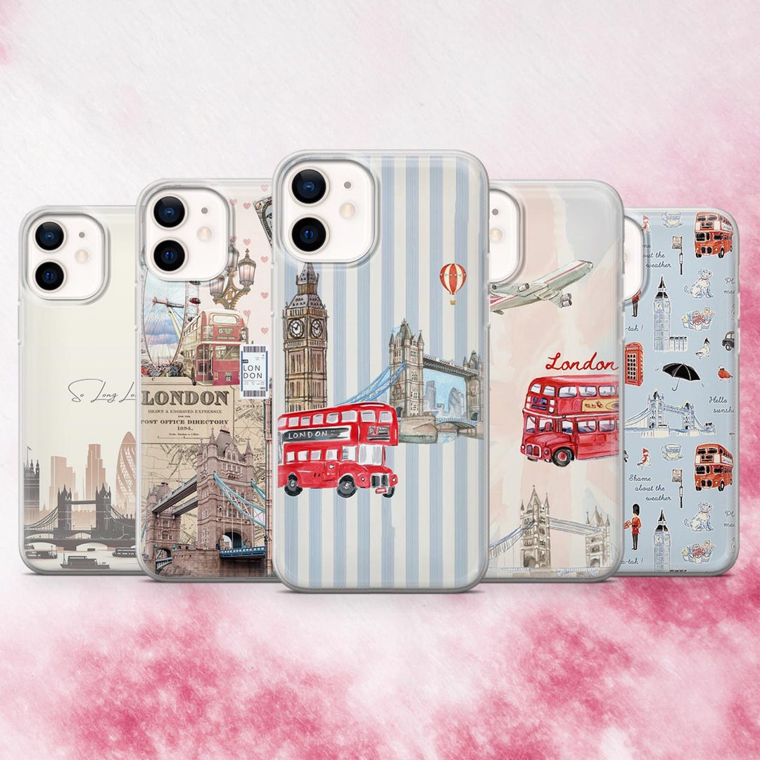 London Phone Case UK United Kingdom Cover for iPhone 17, 16, 15, 14, 13 ...