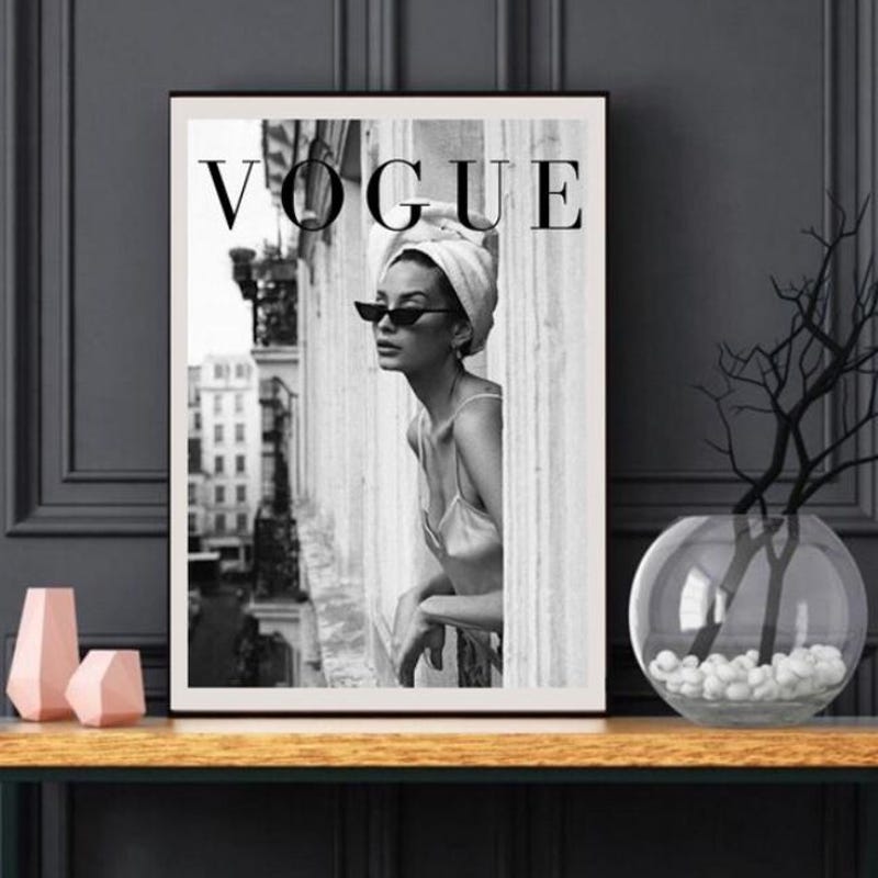 Vogue Poster - Etsy UK