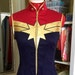Captain Marvel Superhero Dress Costume. Cosplay,custom Made - Etsy