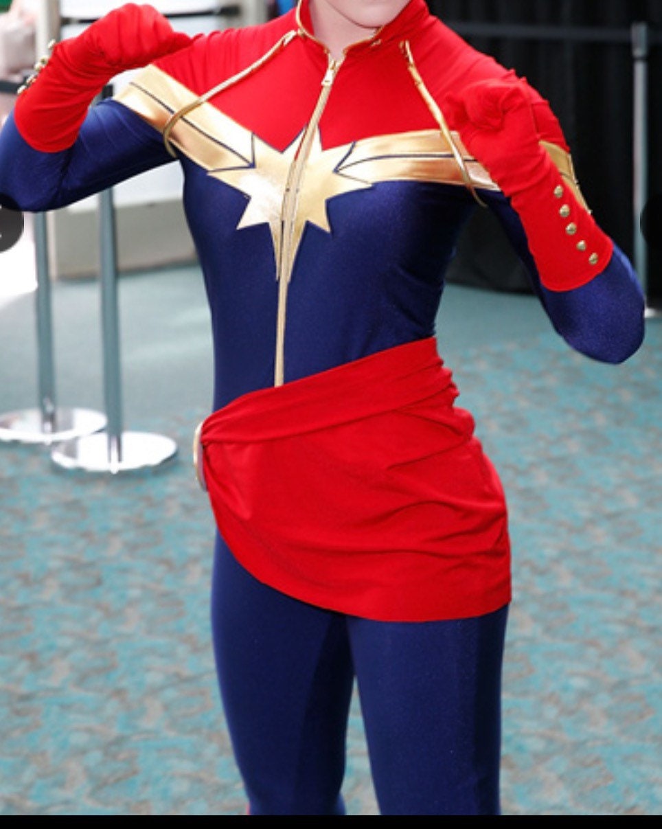 Captain Superhero Costume. Cosplay,custom Made - Etsy