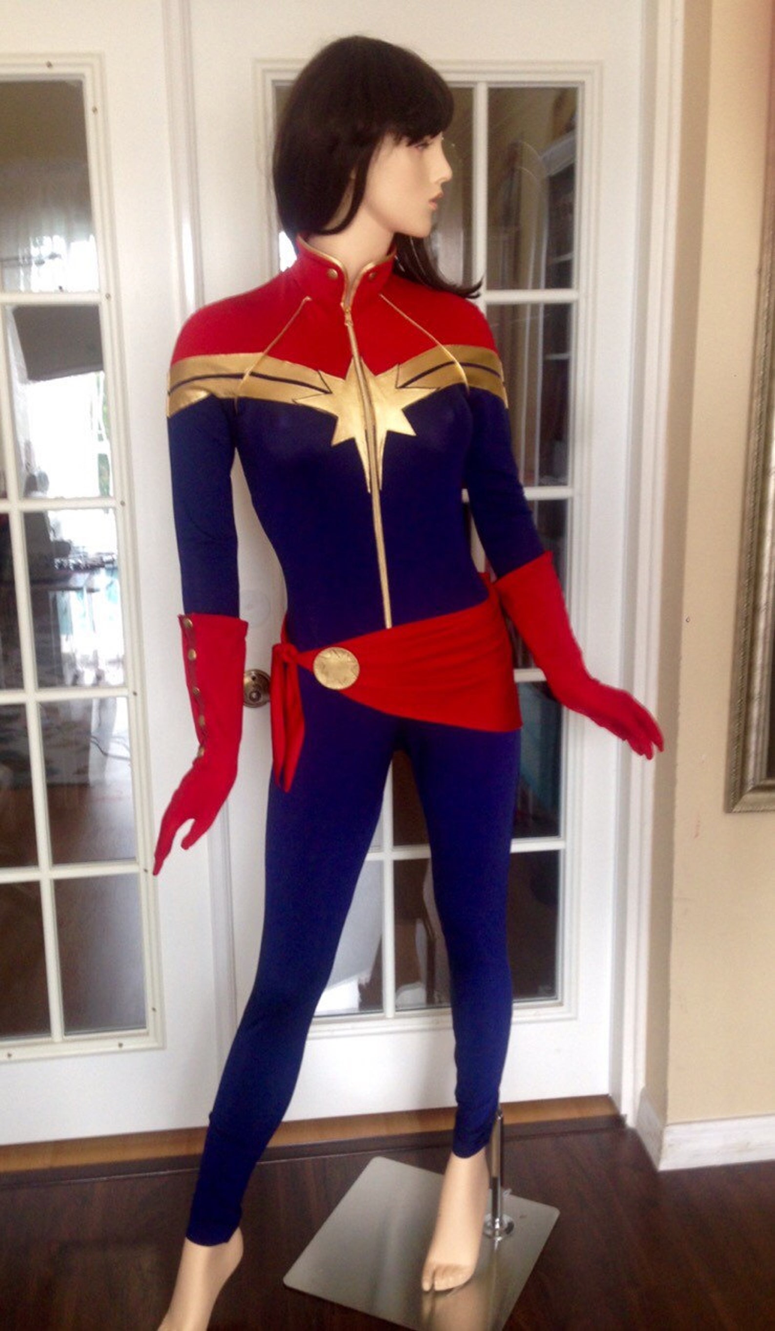 Captain Superhero Costume. Cosplay,custom Made - Etsy