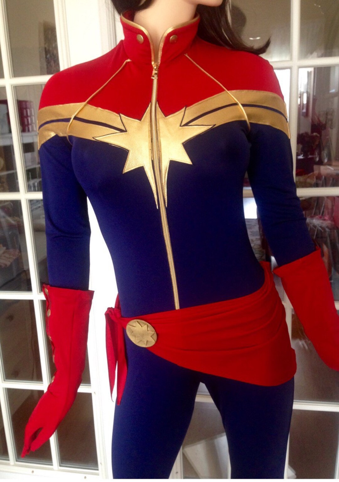 Captain Superhero Costume. Cosplay,custom Made - Etsy