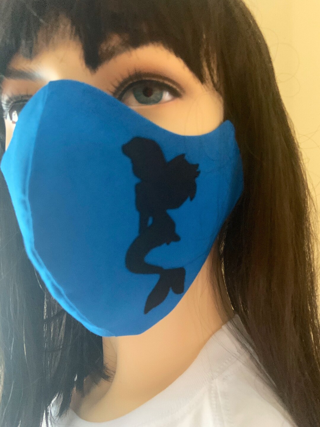 Mermaid Face Mask washable - Etsy