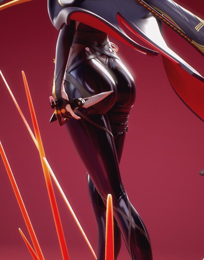 Evelyn Chevalier - Zenless Zone Zero - Anime / Game STL Figure for ...