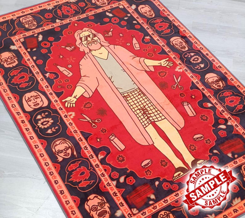 Anime Themed Carpet, Iconic Character Mat, Kids Room Rug, Anime ...