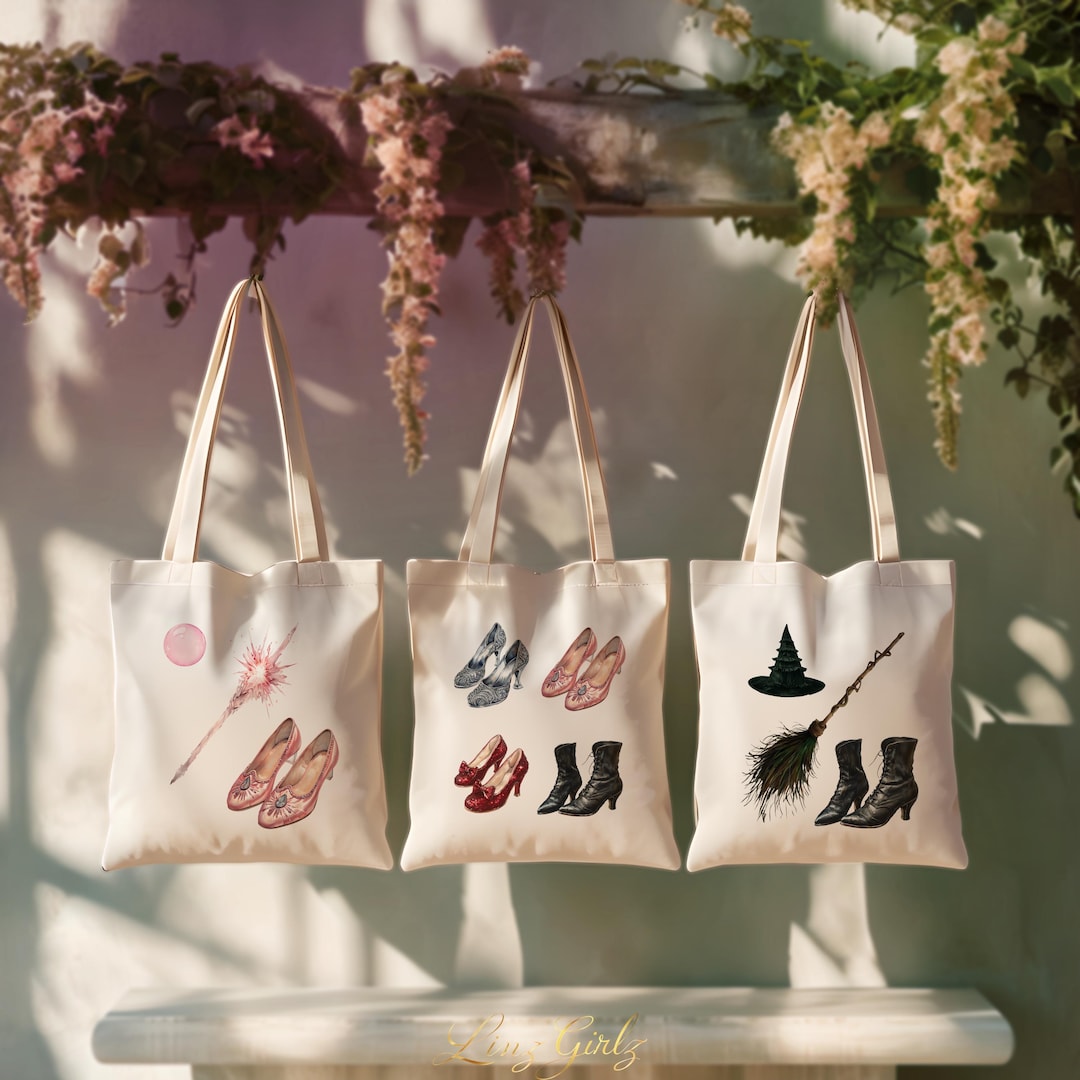 Wicked & Wizard of Oz Wardrobe Essentials Tote Bag︳glinda Bubble Wand ...