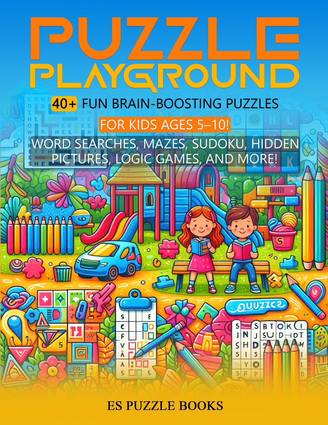 Puzzle Playground Part 2 – Printable Puzzles for Kids Ages 5–10 | Word ...