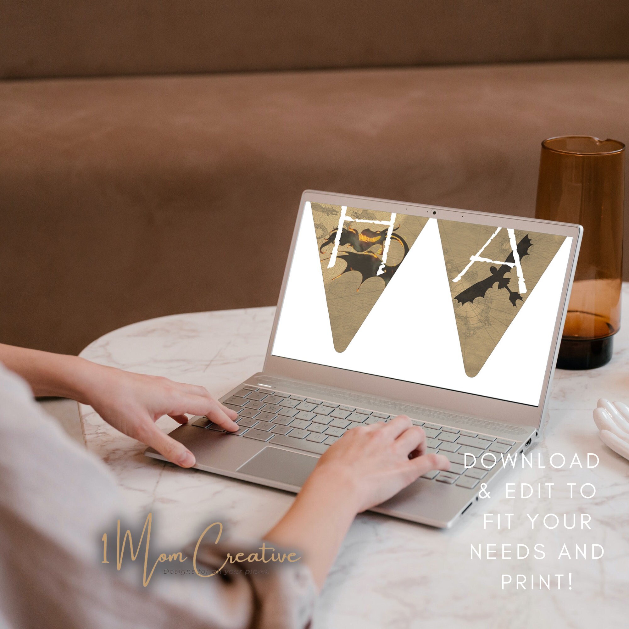 How to Train Your Dragon Party Banner Happy Birthday Banner, Editable ...