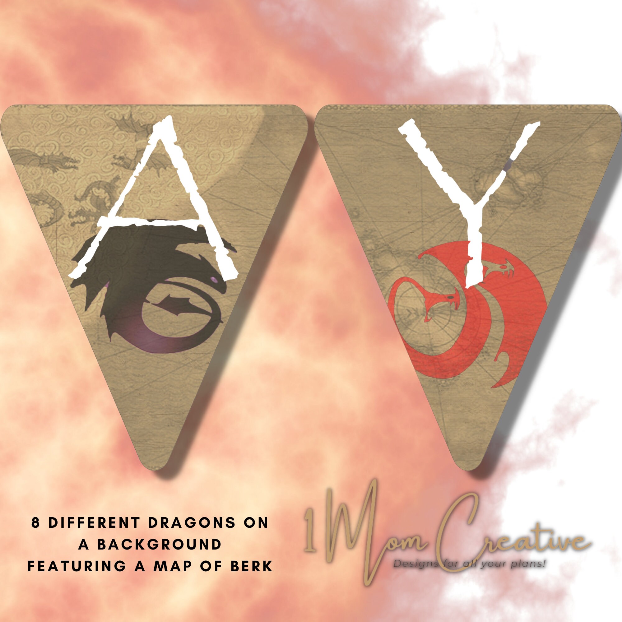 How to Train Your Dragon Party Banner Happy Birthday Banner, Editable ...