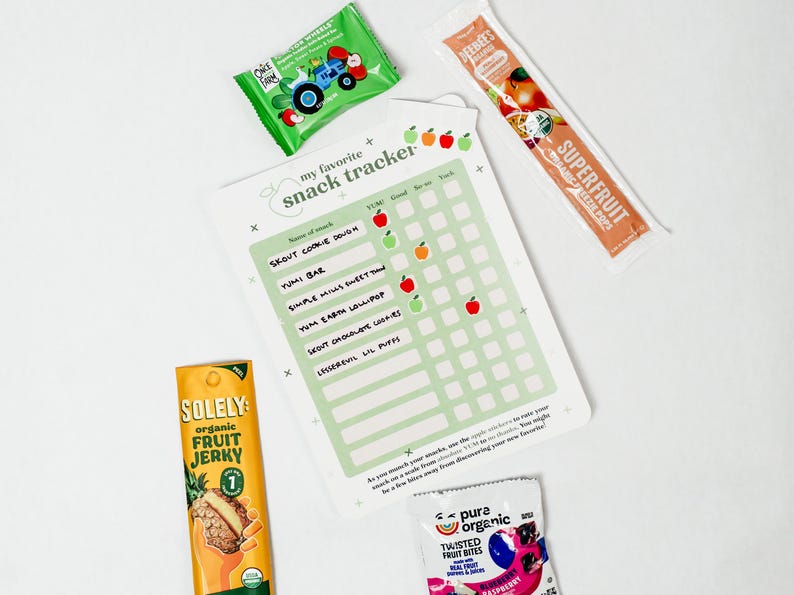 Organic Snack Box for Kids: Gluten-free, Dairy-free Healthy Treats - Etsy
