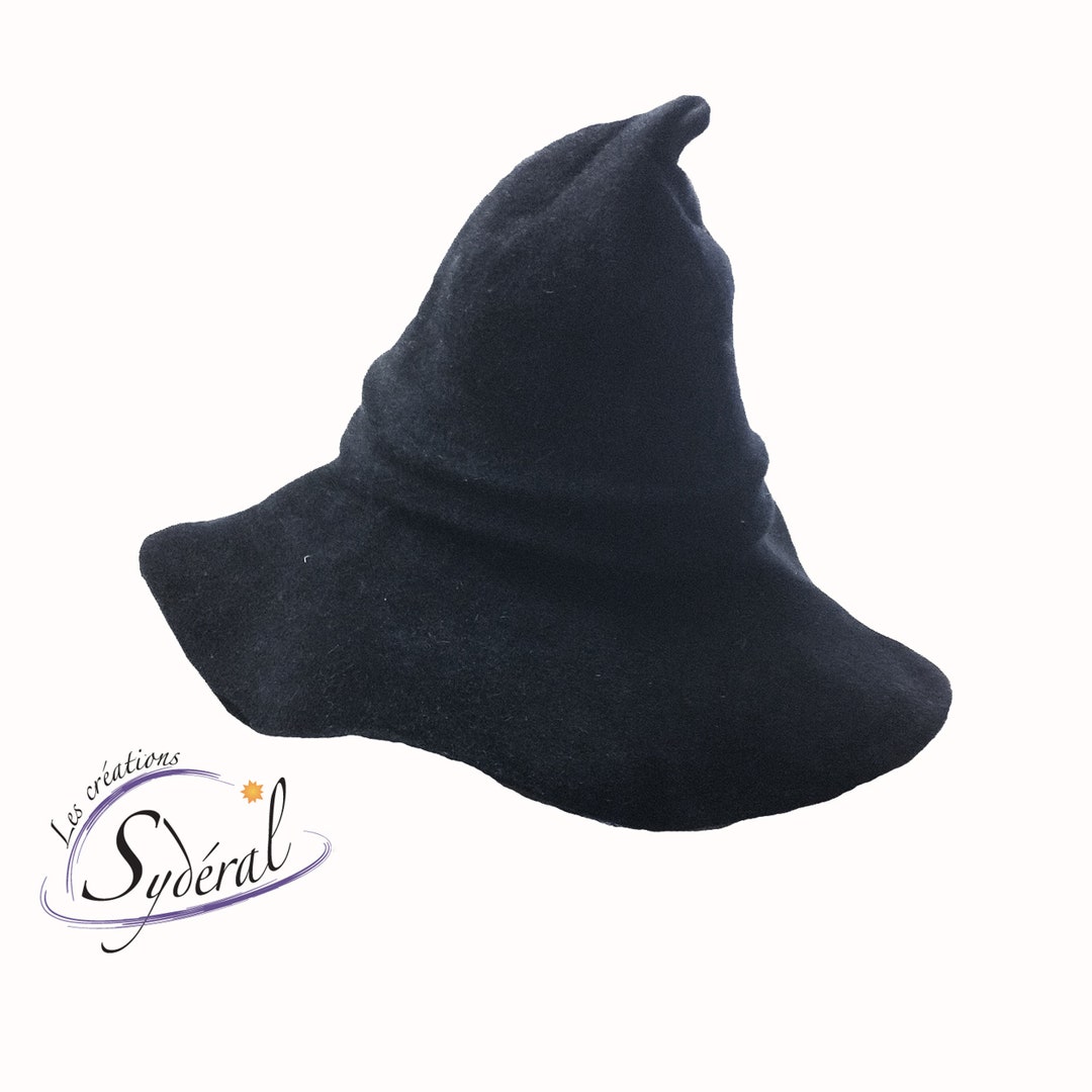 Witcher Hat, Witch Hat, Sorcerer Hat, Magic Hat, Fur Witch Hat, Larping ...