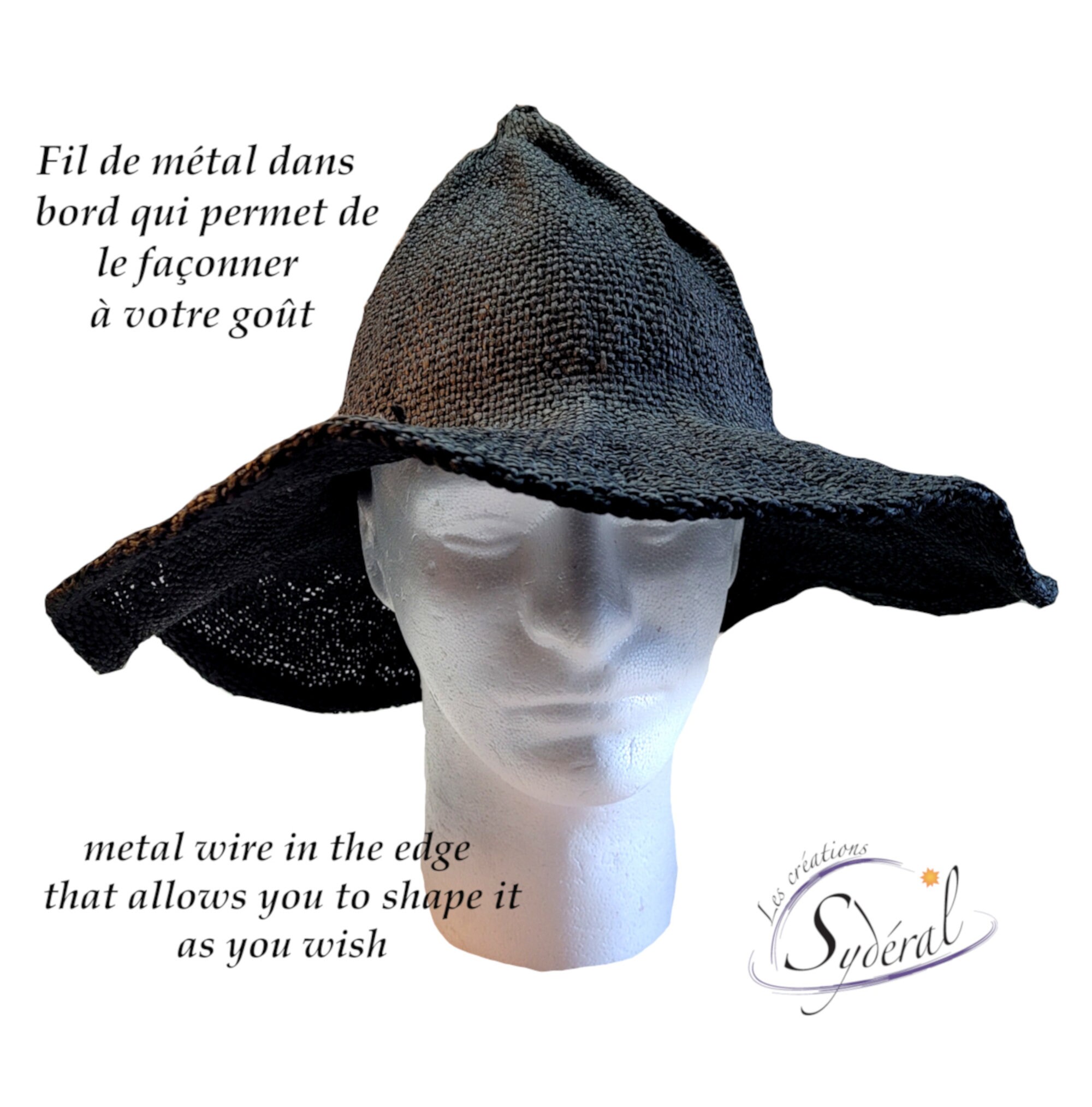 Straw Witch Hat Witcher Hat Witch Hat Sorcerer Hat Magic - Etsy UK