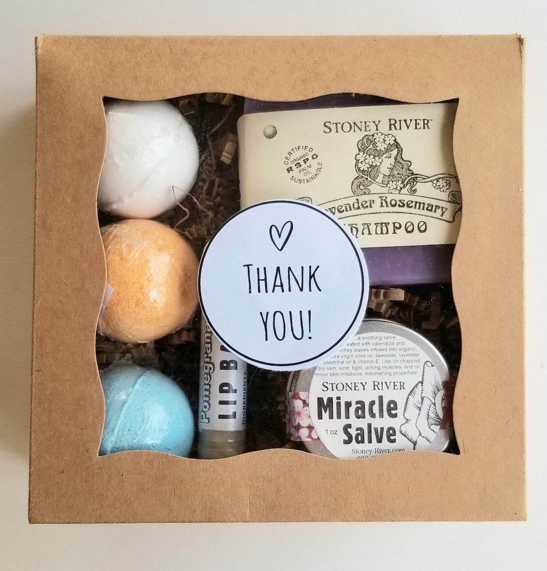 Thank You Gift Box With Personalized Message Appreciation - Etsy