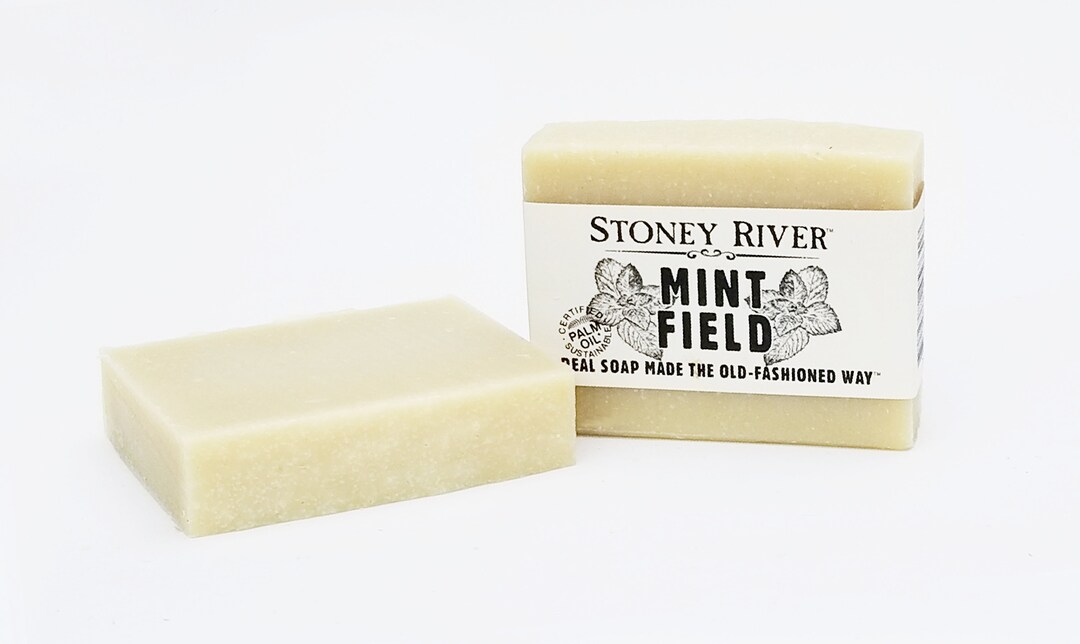 Mint Natural Soap, Handmade Soap, Cold Process Soap, Oily Skin Soap ...