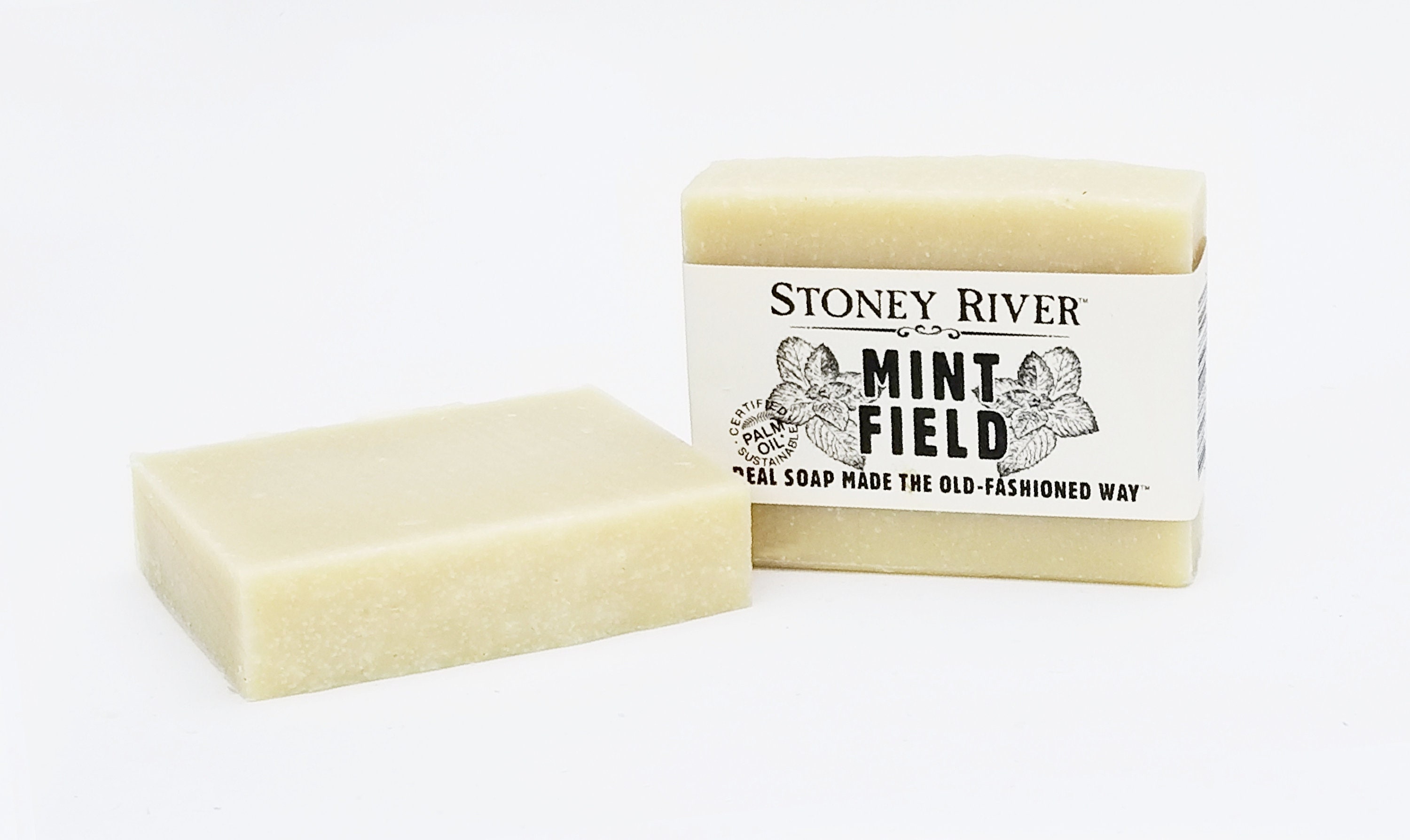 Mint Natural Soap Handmade Soap Cold Process Soap Oily | Etsy