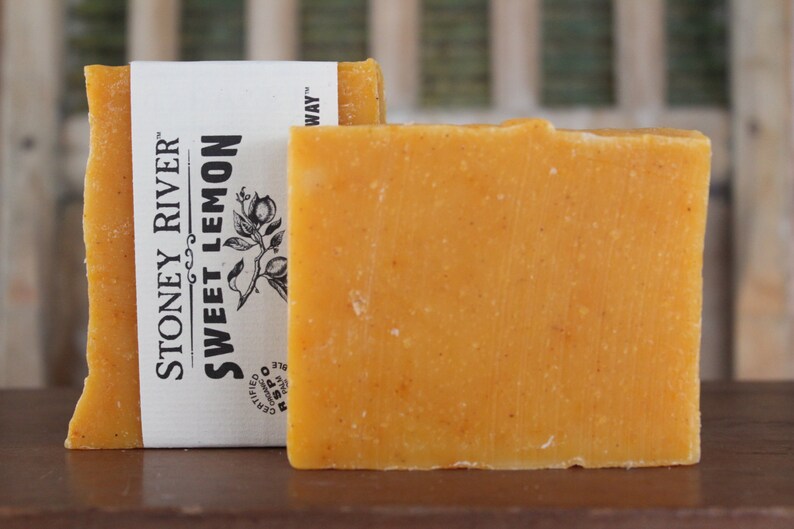 Lemon Natural Soap Handmade Soap Cold Process Soap Oily - Etsy