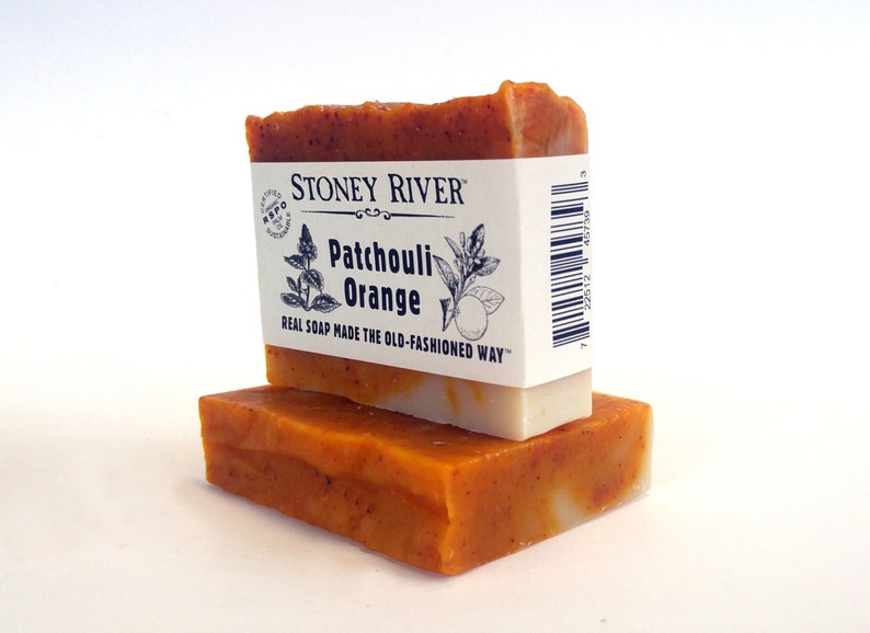Patchouli Orange Natural Soap Handmade Soap Cold Process - Etsy