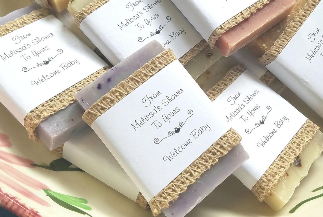 30 Thank You, Soap Favors, Baby Shower Favors, Bridal and Wedding Party ...