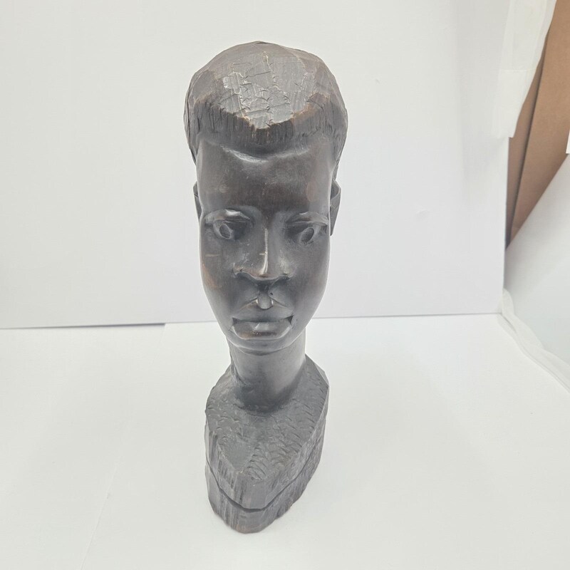 Ebony Head Sculpture - Etsy