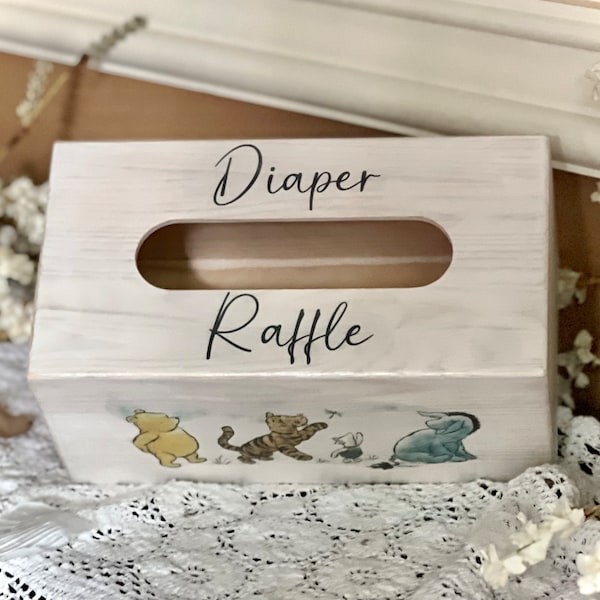 Diaper Raffle Box - Etsy