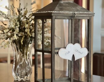 Rustic Lantern Card Holder - Etsy