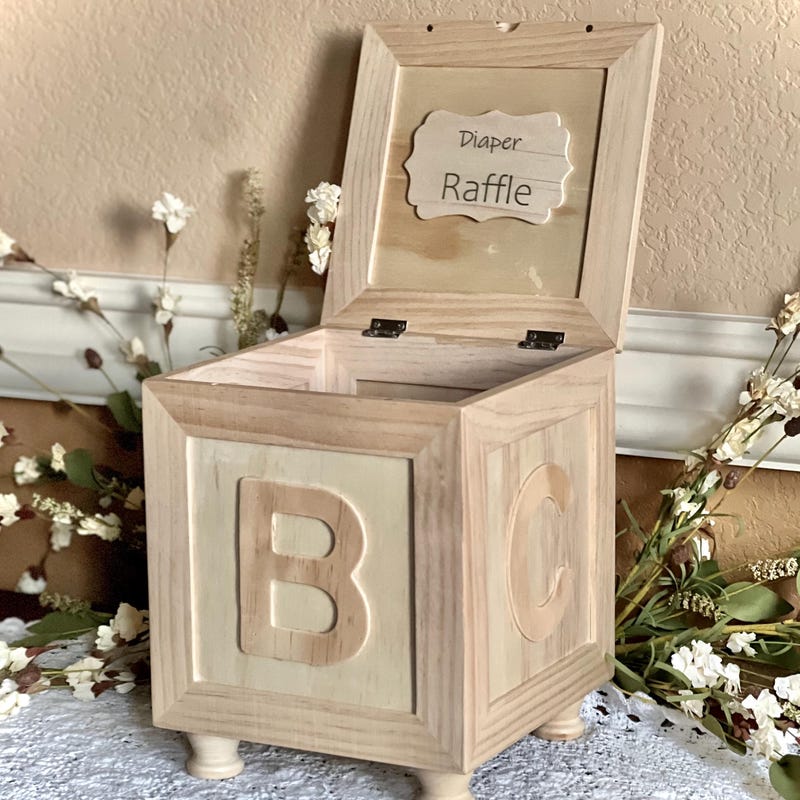 Diaper Raffle Box - Etsy