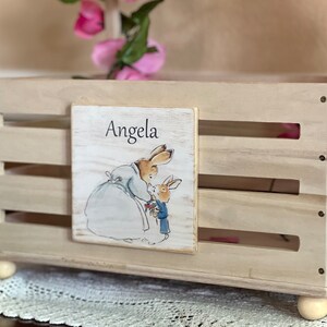 22 Baby Shower Crate Closet Peter Rabbit Nursery Closet Organizer Baby ...