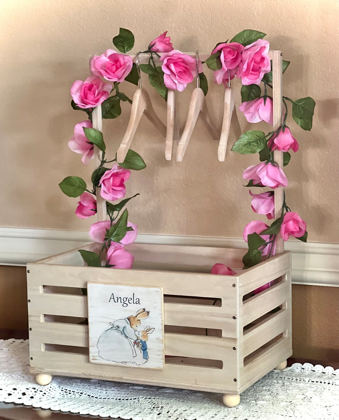 22 Baby Shower Crate Closet Peter Rabbit Nursery Closet Organizer Baby ...