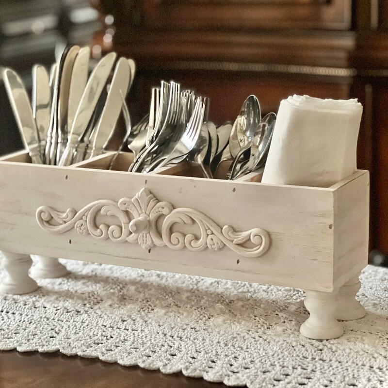 Silverware Caddy - Etsy