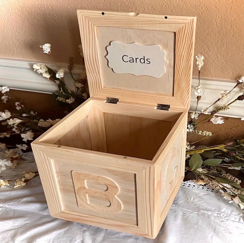 Diaper Raffle Box, Baby Shower Card Box, Keepsake, Gift Basket, Baby ...